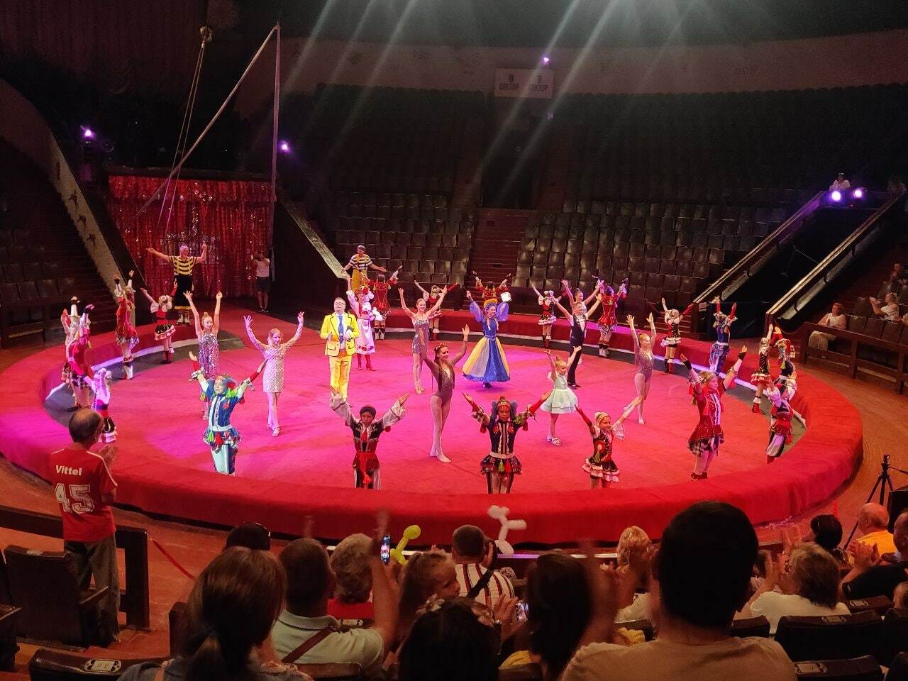 Circuses are given the status of critical importance for the economy ...
