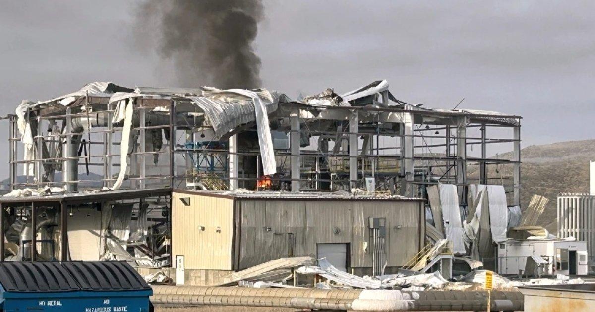 In the USA, there was an explosion at the Northrop Grumman Innovation ...