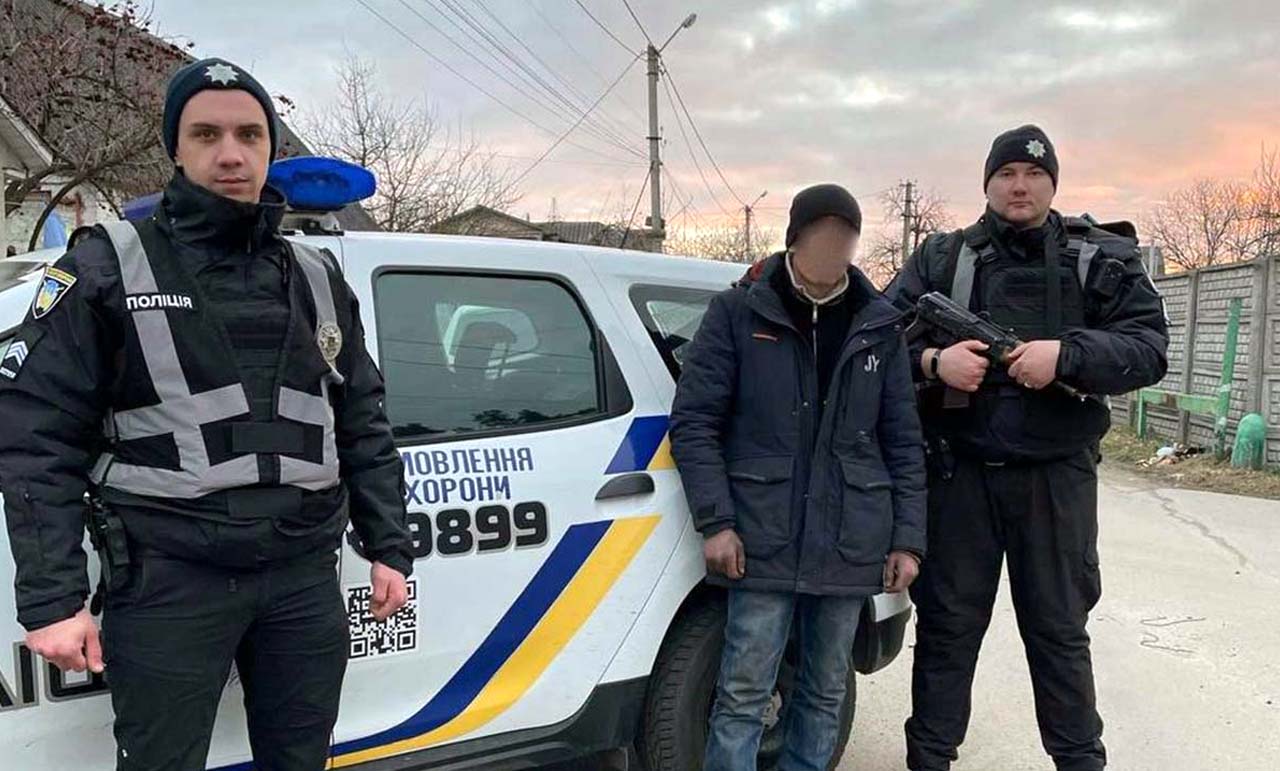 Police arrest drunk man for chaotic shooting on the streets of Bucha ...