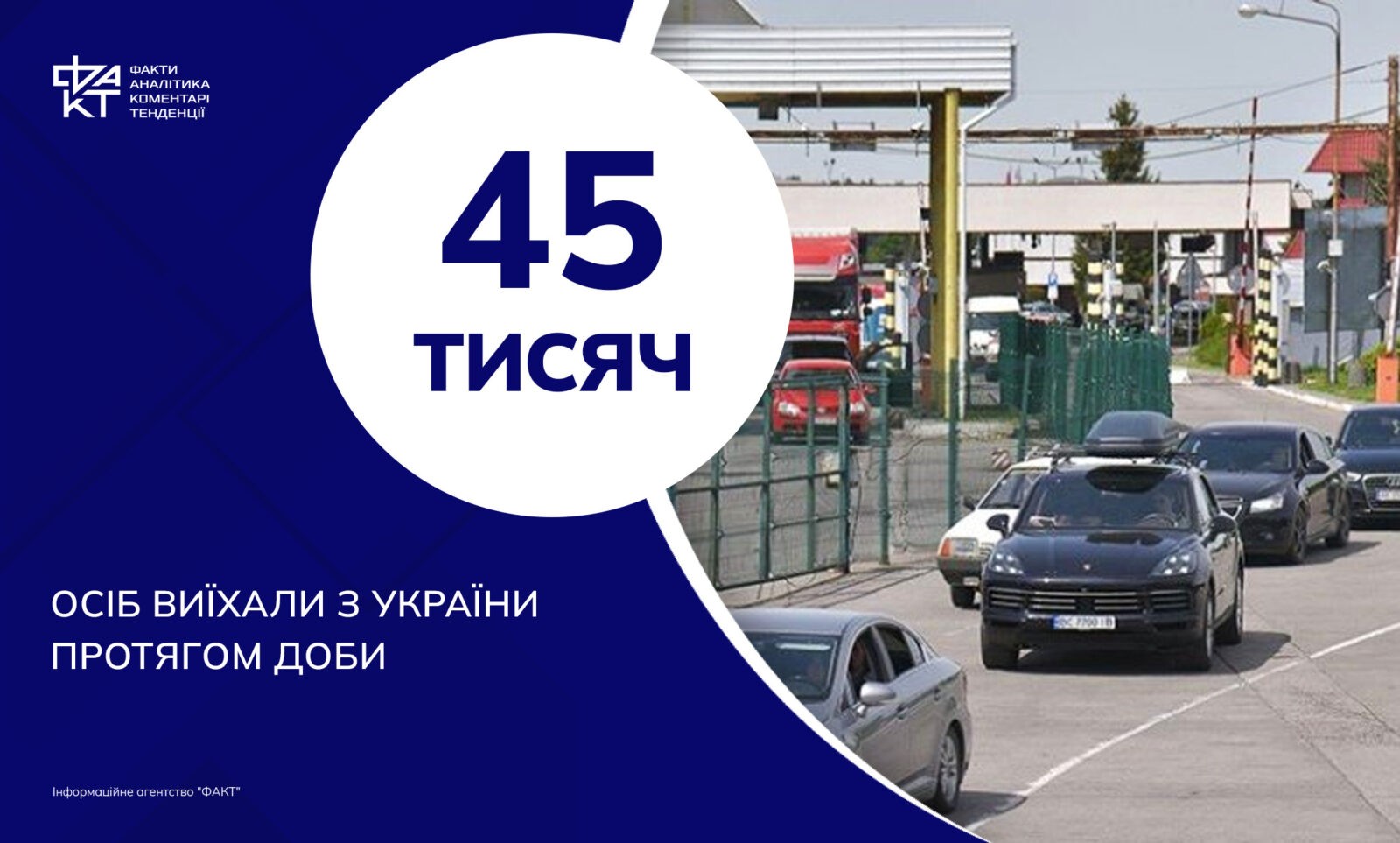 During the day, 86 thousand people crossed the western border of ...